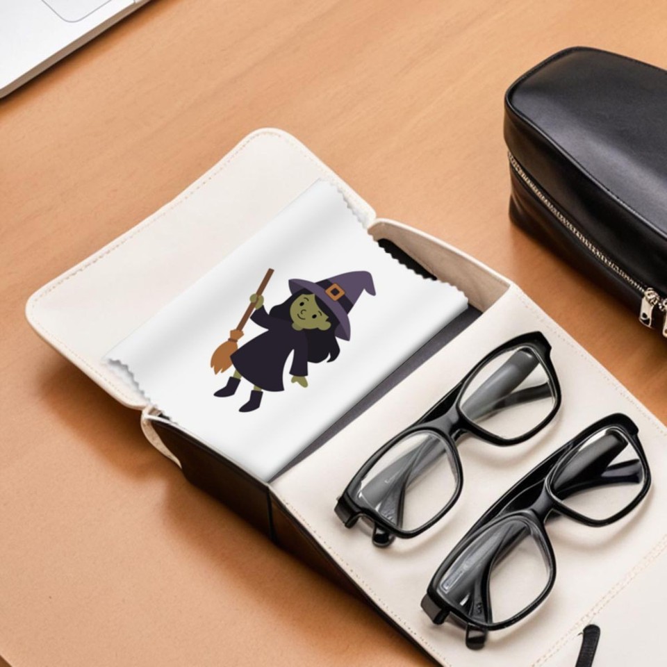 2 x 'Witch with Broomstick' Lens Cleaning Cloths (LC00036098) | eBay UK