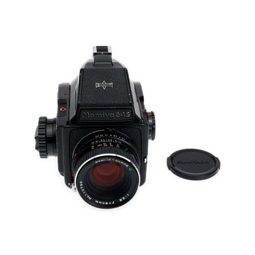 AS-IS Mamiya 645J Medium Format Film Camera with 80mm F2.8 Mirror ...