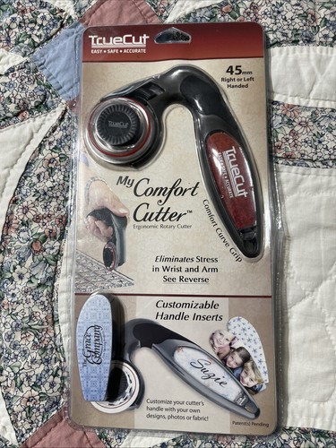 TrueCut Comfort Rotary Cutter 45mm Right or Left Handed Customizable ...