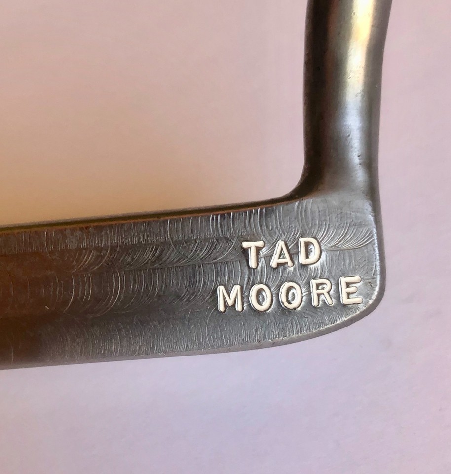 Tad Moore P3 Putter Hand Stamped Milled 34" Right Handed | eBay