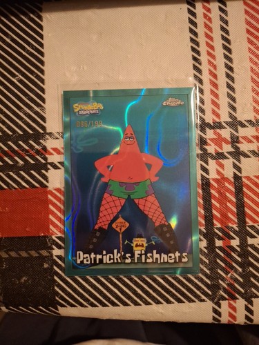 /199 Short Print 2025 Topps Chrome SpongeBob Patrick’s Fishnets Wave ...