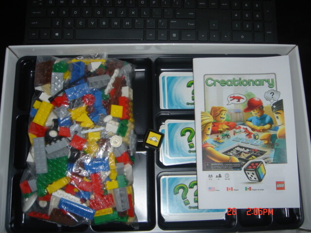 Lego 3844 Creationary Game Complete with Instructions 2009 ...