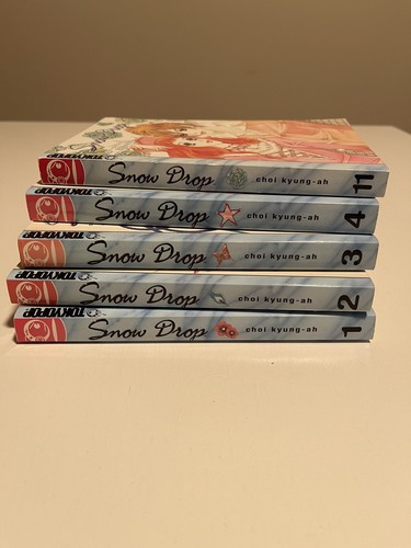 Snow Drop manga x5 1, 2, 3, 4, 11 tokyo pop choi kyung-ah | eBay