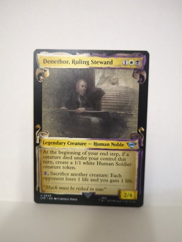 Denethor, Ruling Steward (Showcase Scrolls) (MTG- ) | eBay