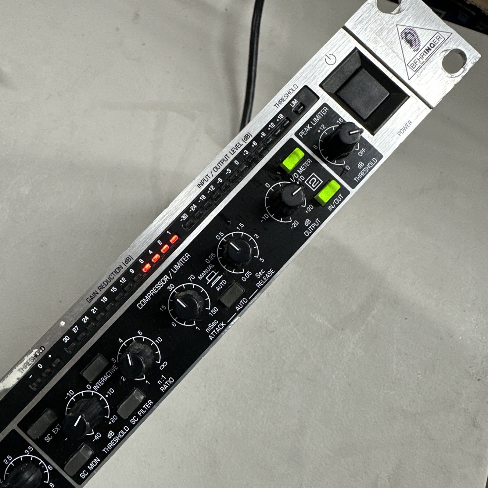 Behringer MDX2200 MDX 2200 Composer Pro Compressor Limiter for sale ...