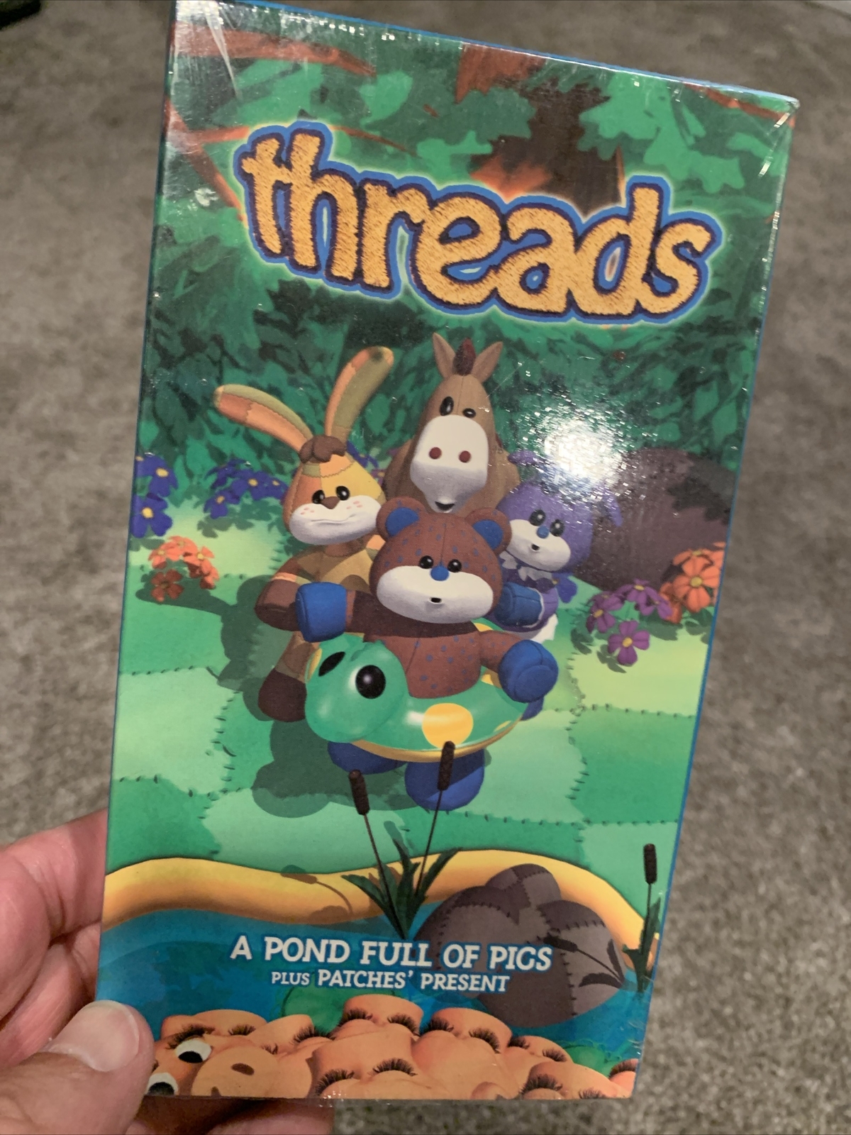 Threads: A Pond Full Of Pigs + Patches' Present VHS Kids Video | eBay