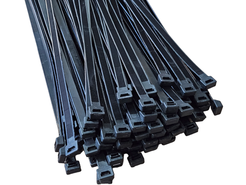 580 x 12.7mm Extra Large Long Length Cable Ties Nylon Plastic Zip Tie ...