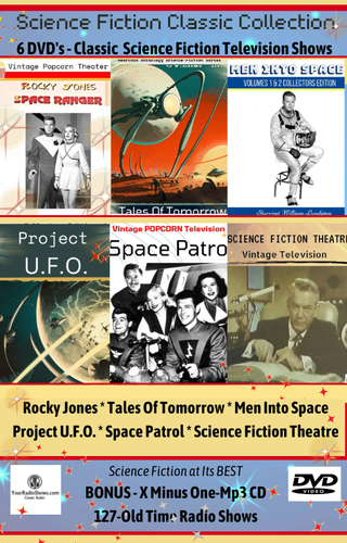 Science Fiction Classic Case Collection-6 DVDs of Your Favorite Sci-Fi ...
