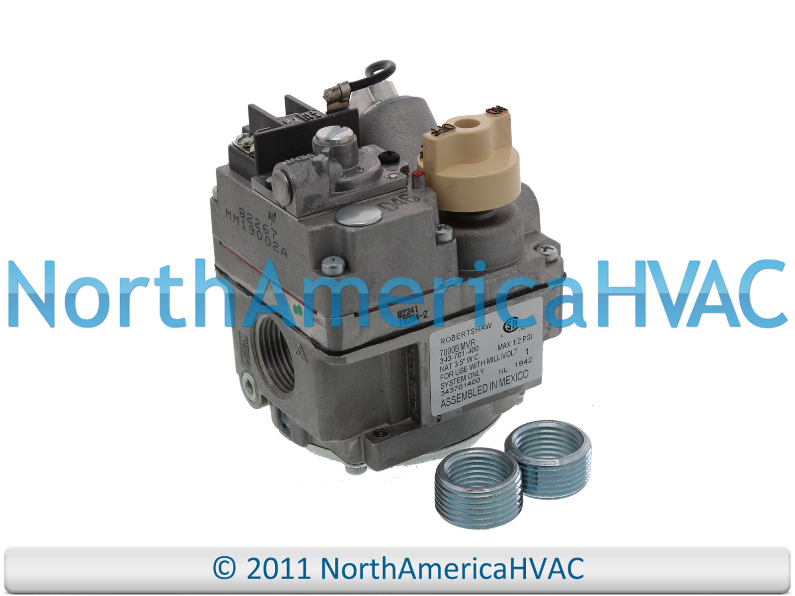 Millivolt Combination Gas Valve Replaces American Range 343811404 ...