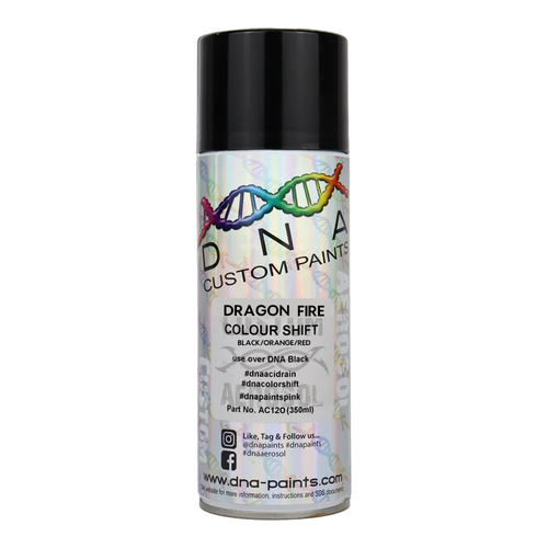 DNA PAINTS Colour Shift Pearl (Black/Purple/Blue/Plum) 350ml Aerosol ...