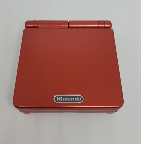 Nintendo GameBoy Advance SP Model AGS-001 Game Boy GBA Console Red | eBay