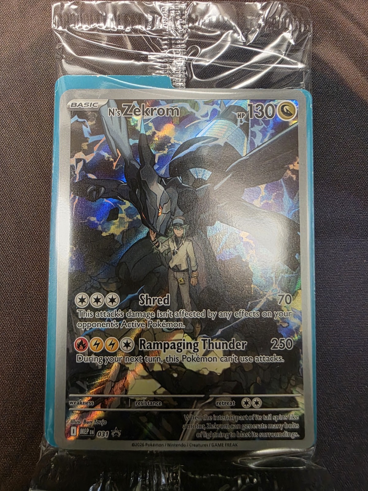 N's Zekrom #31 Promo Ascended Hero's ETB Pokemon Center Sealed | eBay