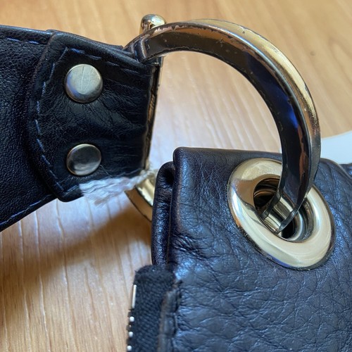 Vintage Christopher Kon Women’s Blue Leather Shoulder Bag | eBay