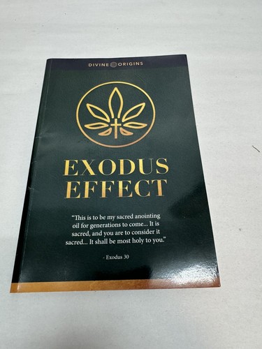 Exodus Effect Divine Origins Anointing Oil for Healing Instruction Book | eBay
