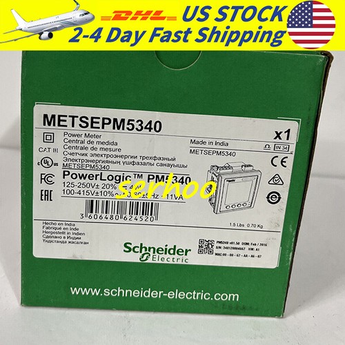 New Schneider Electric METSEPM5340 Power Logic PM5340 Power Meter Fast Ship | eBay