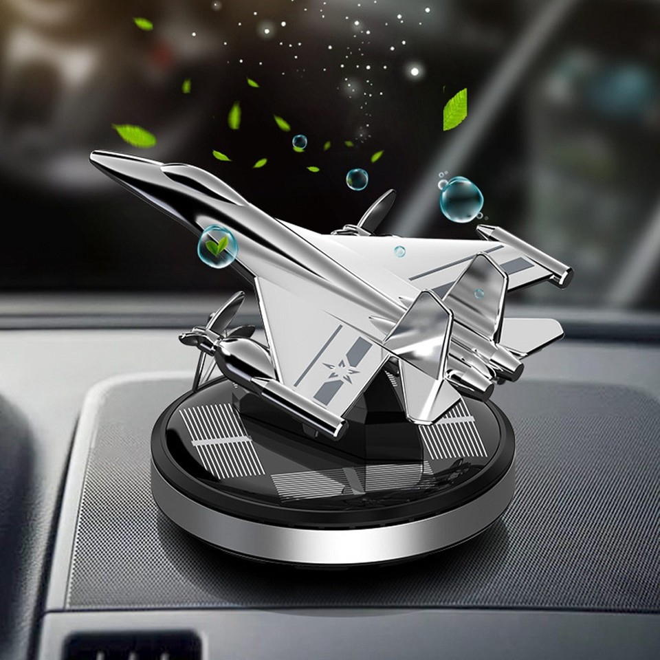 Solar Power Auto Car Rotate Aroma Air Freshener Perfume Diffuser ...