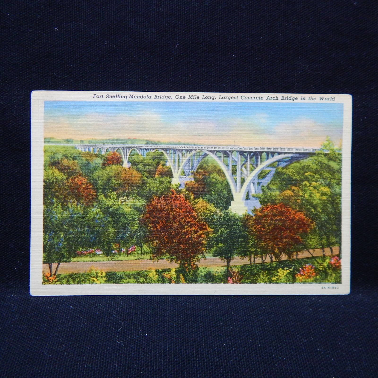 FORT SNELLING MENDOTA BRIDGE MINNESOTA LARGEST CONCRETE ARCH BRIDGE | eBay