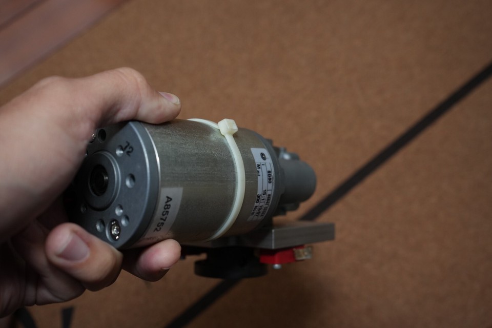 Dunkermotoren GR63x25 Motor 30VDC / 3200 RPM with removable GR80 15:1 ...
