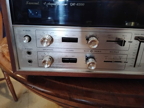 Sansui QR-6500 AM-FM Stereo Quad Receiver TESTED | eBay