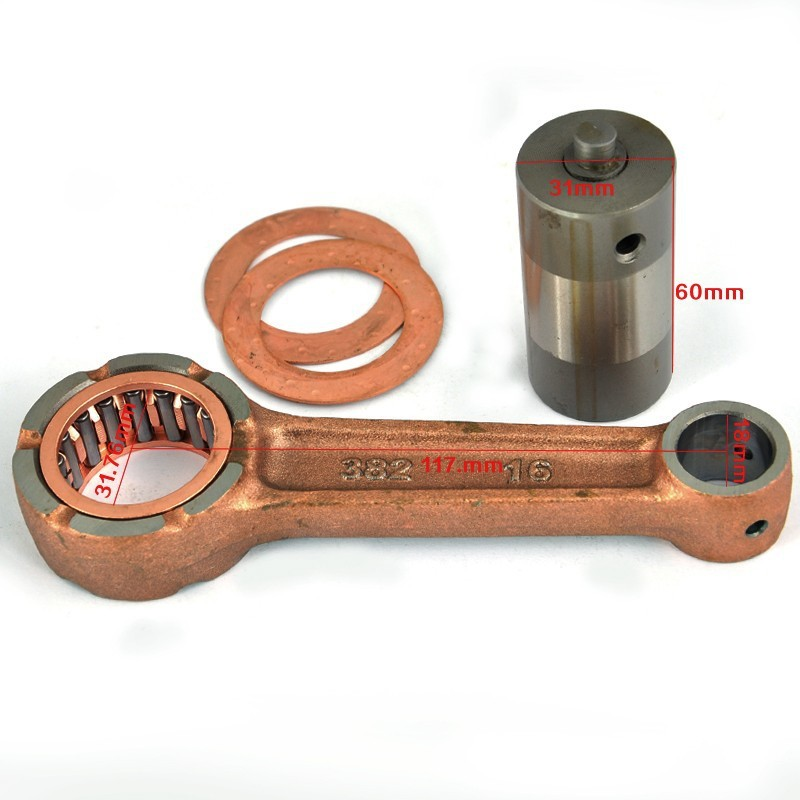 Motorcycle Conrod Parts Connecting Rod Kit For Suzuki GN250 85-01 DR250 ...
