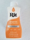RIT ALL PURPOSE DYE - Liquid Tangerine 8 fl. oz. (236ml) - NEW | eBay