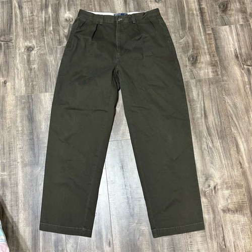 Polo Ralph Lauren Men's Andrew Pant Chino Pants Green Size 33x30 Flat ...