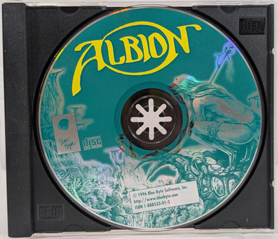 Albion PC Game - 1996 Blue Byte RPG Vintage Fantasy - Disc Only *RARE ...