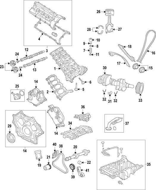 2010-17 Range Rover Sport Genuine Tensioner Auxiliary Drive Chain ...