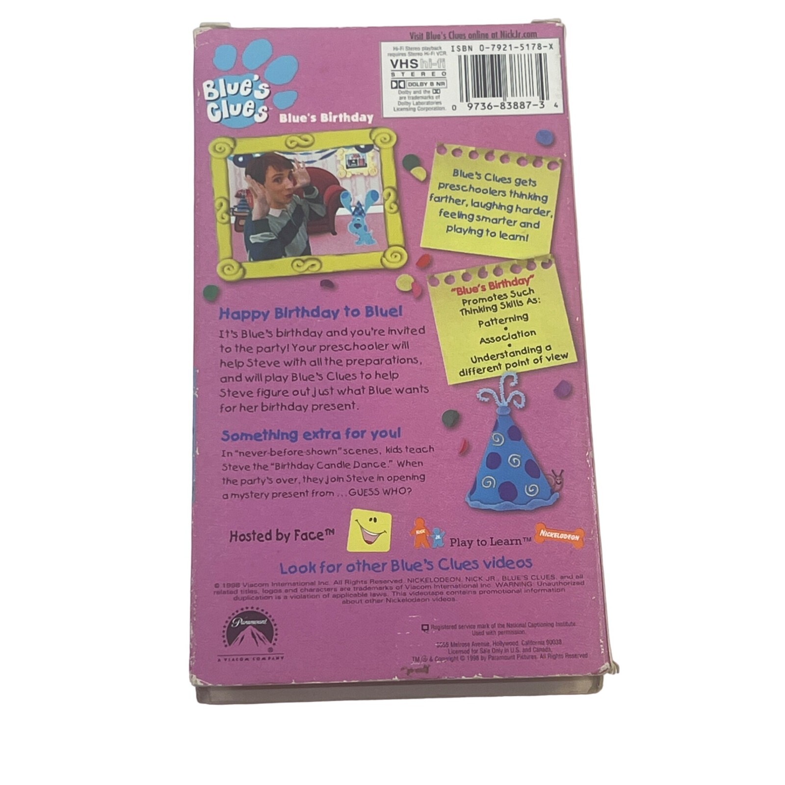 Nick Jr Blue’s Clues Play Along Blues | Grelly USA
