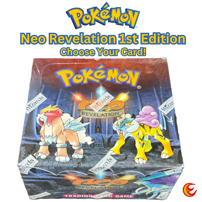 Pokémon Neo Revelation 1st First Edition - Choose Your Card - LP/NM ...