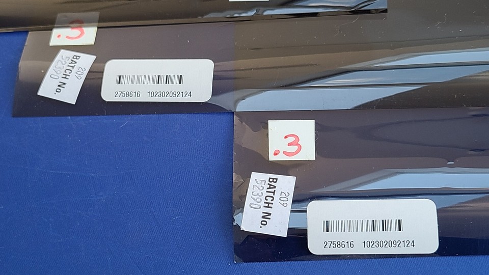 (4) ROSCO 21 X 24 ND (NEUTRAL DENSITY) GEL FILTERS | .6 #210 and .3 ...