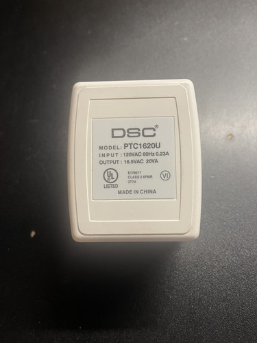 DSC PTC1620U 16.5VAC 20VA Power Supply Transformer Class 2 Genuine (B3 ...