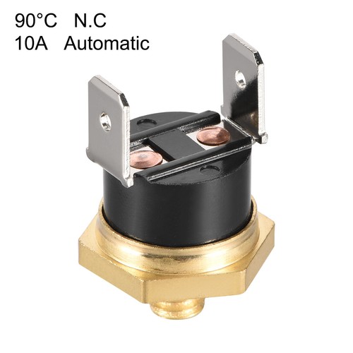 KSD301 Thermostat, Temperature Control Switch 90°C Copper M6 N.C 10A | eBay