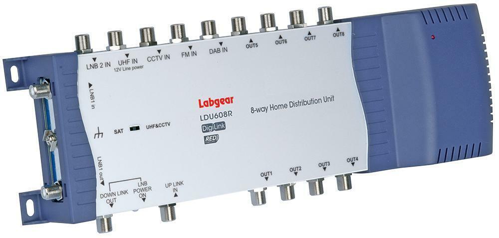 Labgear LDU608R Home Distribution Unit - Blue/Silver for sale online ...
