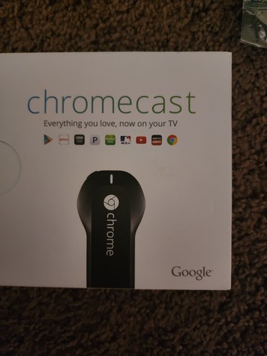 Google Chromecast (1st Generation) Streaming Media Player - H2G2-42 ...