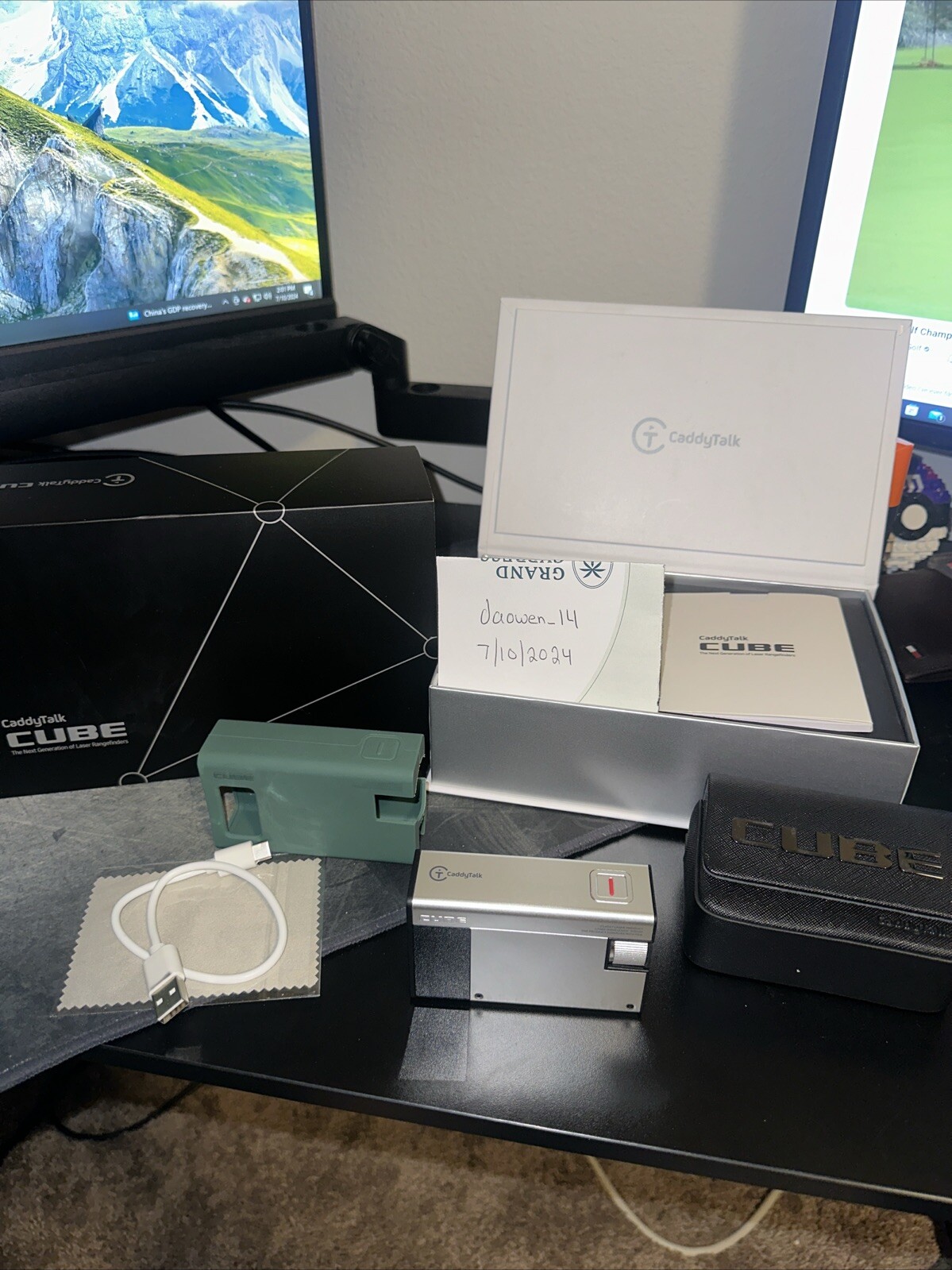 caddytalk cube laser rangefinder | eBay