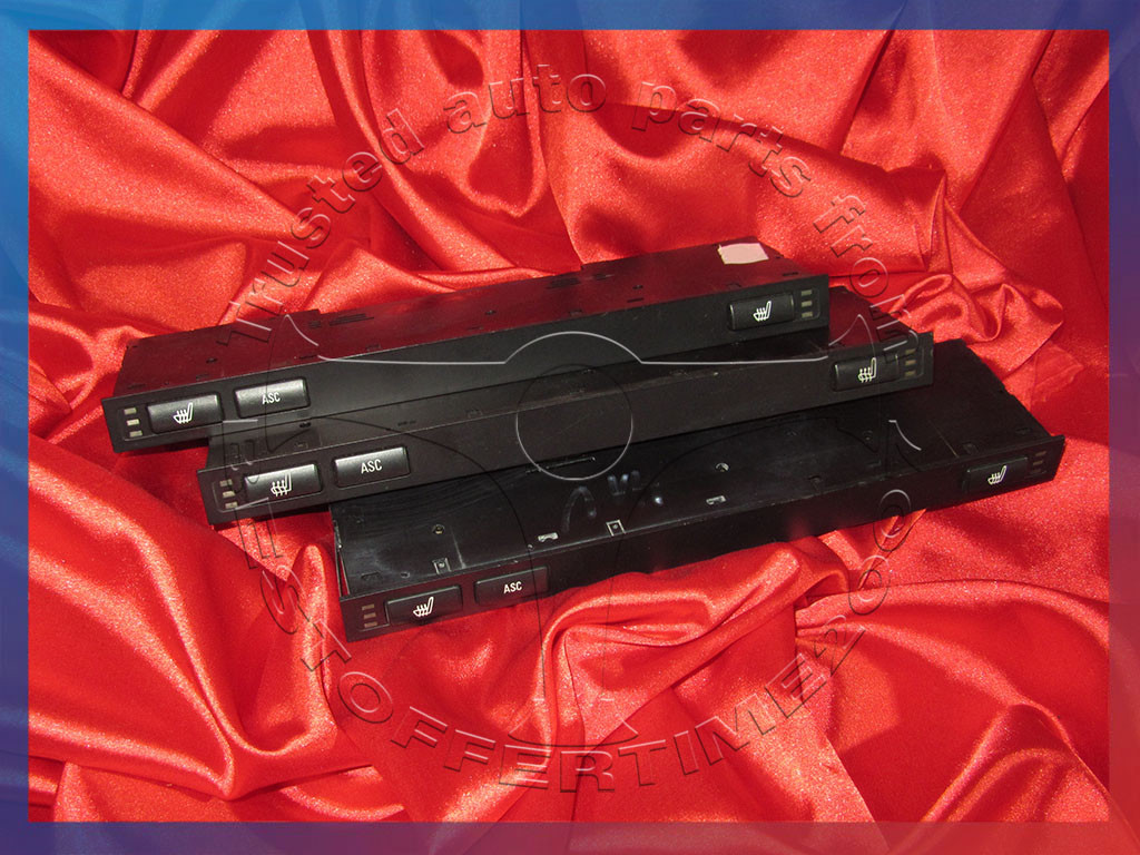 BMW E39 E38 5 7's SWITCH PANEL SET BUTTON HEATED SEAT ASC AUTO ...