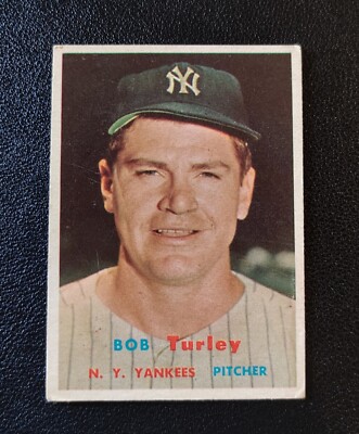 Bob Turley New York Yankees 1957 Topps #264 EX | eBay