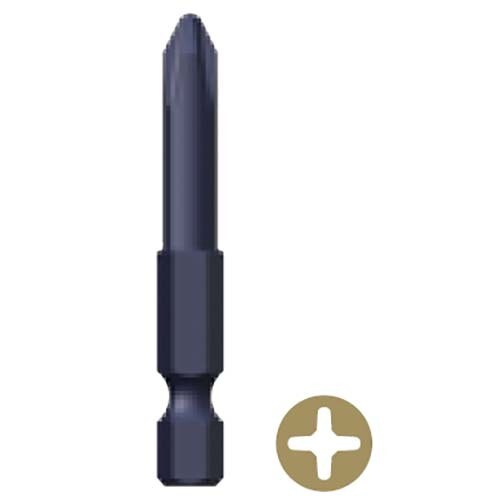 PH3 x 50mm Power Phillips Standard Dr. Bit 1/4" S2 Alloy Steel - Box of ...
