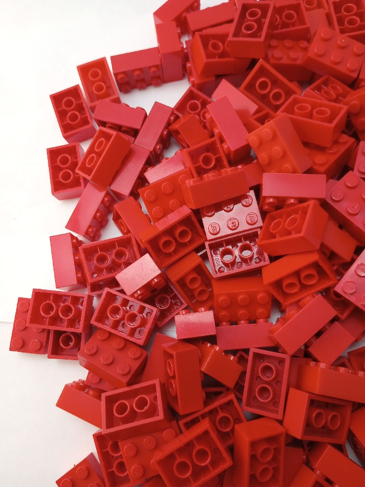 Lego 2x3 Red Brick 180 Pieces #G | eBay