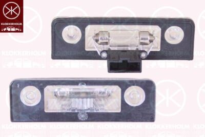 NEW Licence Number Plate Lamp - L/R - fits Skoda Octavia II (1Z3) 2004 ...