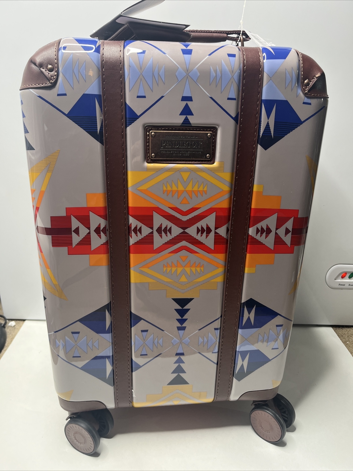Pendleton Pinto Mountain Cream Southwestern ROLLING SUITCASE 20” - 269 ...
