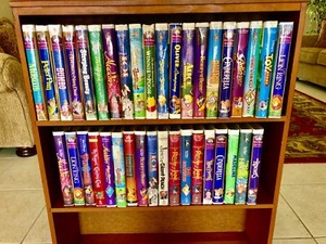 Walt Disney VHS Black Diamond Masterpiece The Classics Lot Of 38 Sealed ...