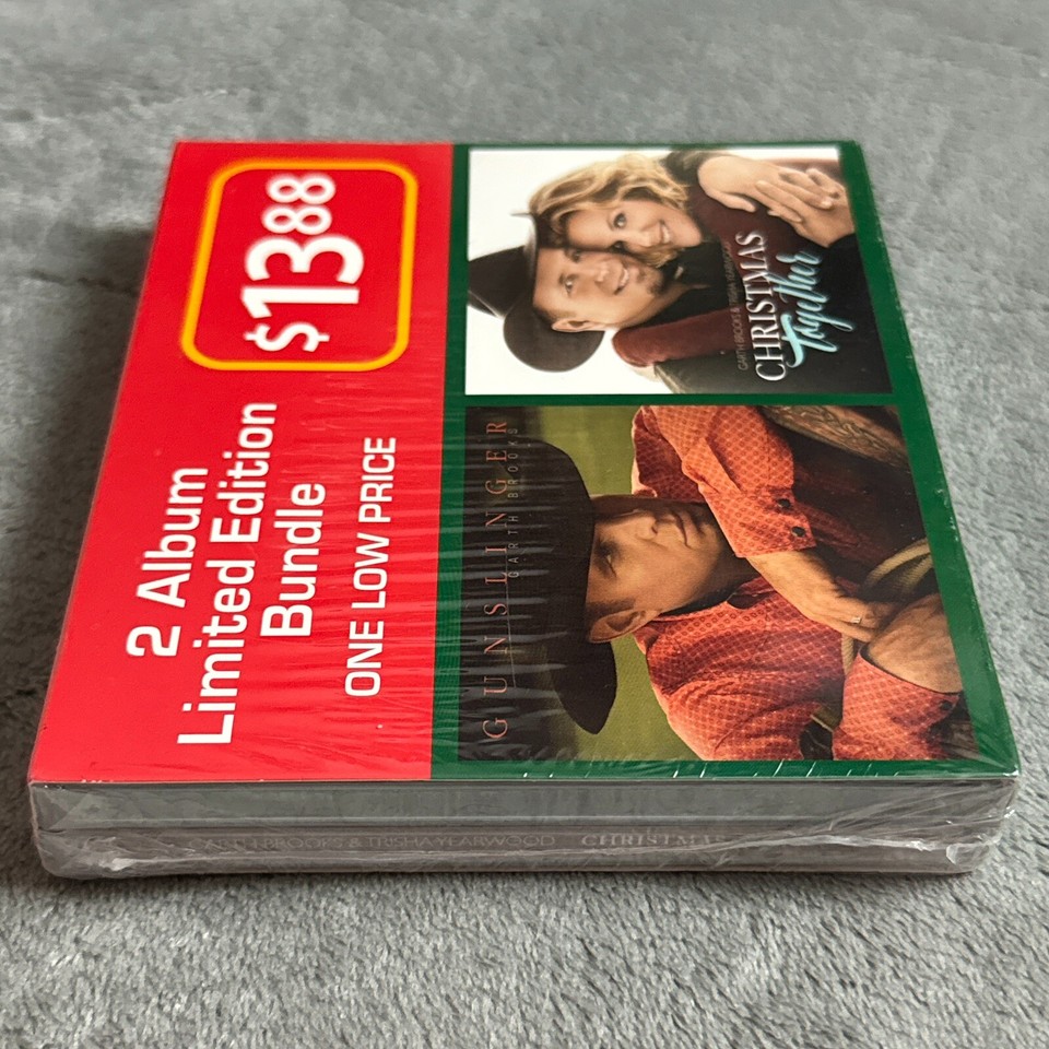 GARTH BROOKS Gunslinger & Christmas Together-Ltd Ed Bundle Trisha Yearwood 2 CDs | eBay