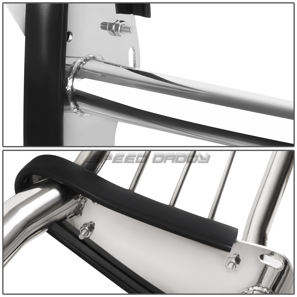 FOR 05-15 TITAN A60/ARMADA WA60 CHROME STAINLESS STEEL FRONT BUMPER ...