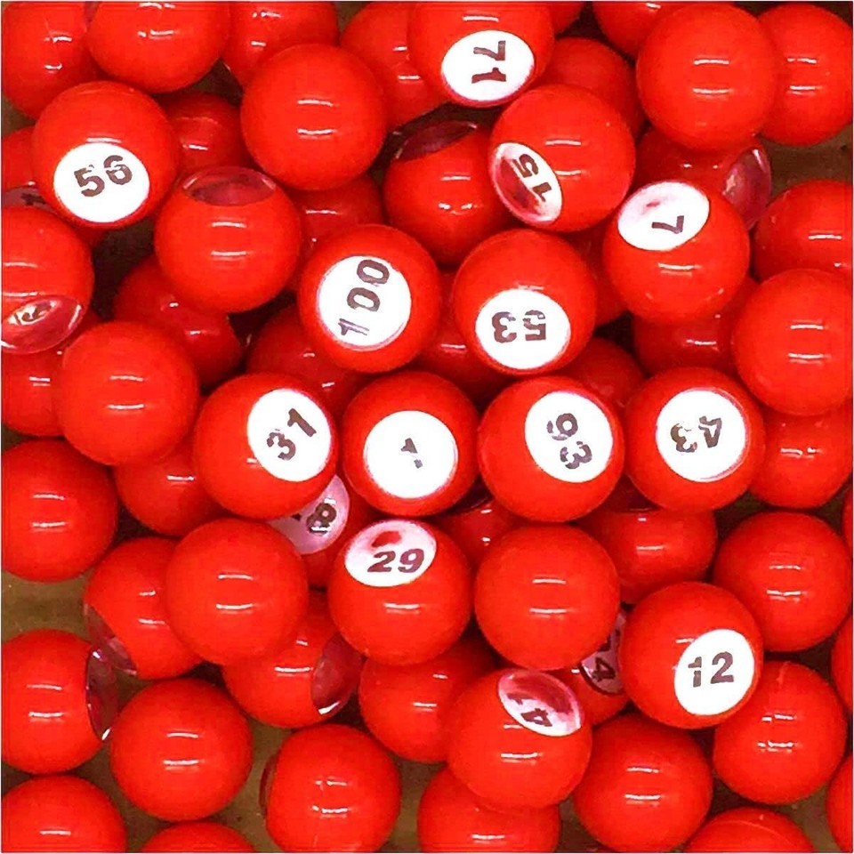 Raffle Balls Number Set | eBay