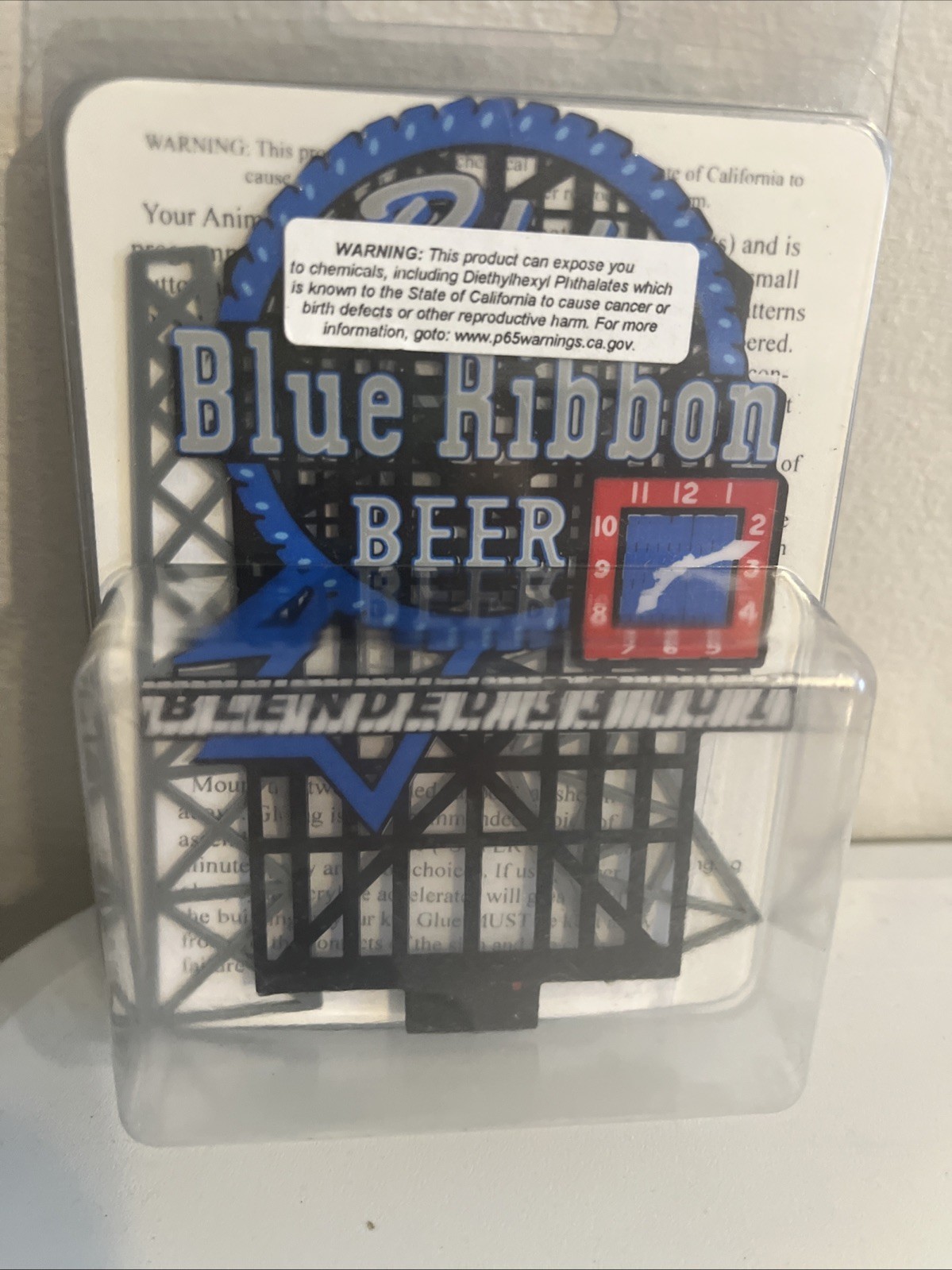 Miller Engineering Kit 4082 Light Works USA Blue Ribbon Beer Animated ...