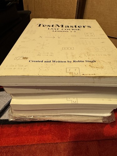 TestMasters LSAT Course Lessons 1-15 By Robin Singh Test Masters ...