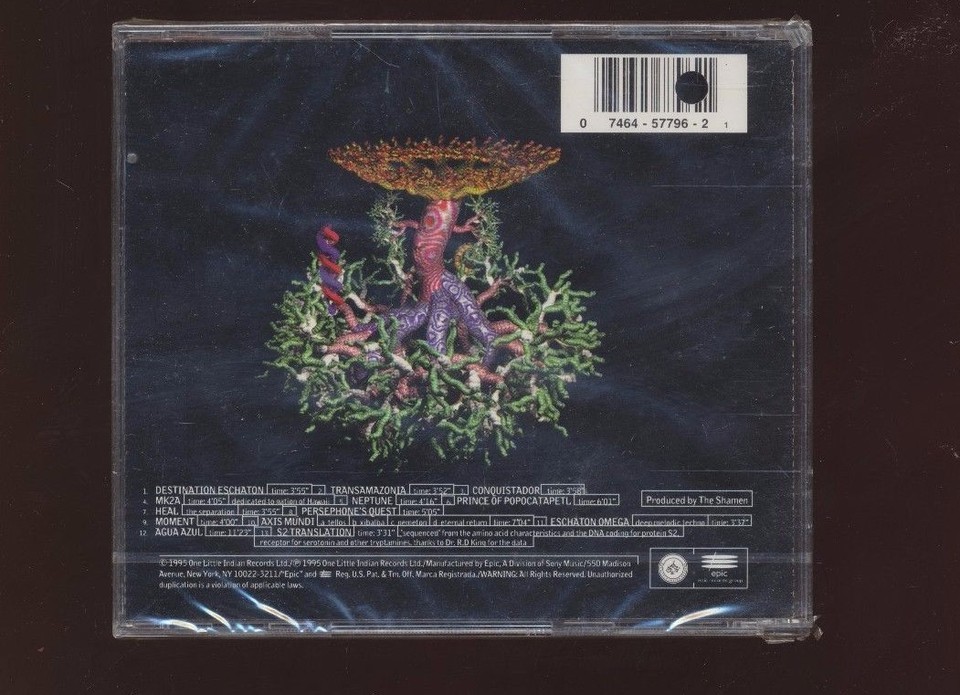 Axis Mutatis by The Shamen 1995 Vintage Electro Pop Synth New & Sealed ...