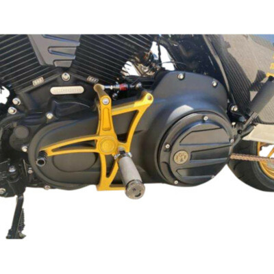 Performance Machine Gold Ops Billet Mid Controls Foot Pegs Harley ...